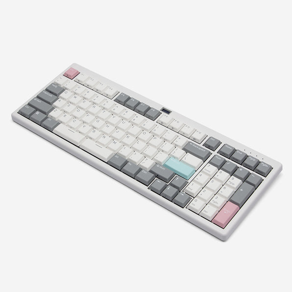 NiZ Micro84 Electrostatic Capacitive Keyboard | Wired & Wireless | White