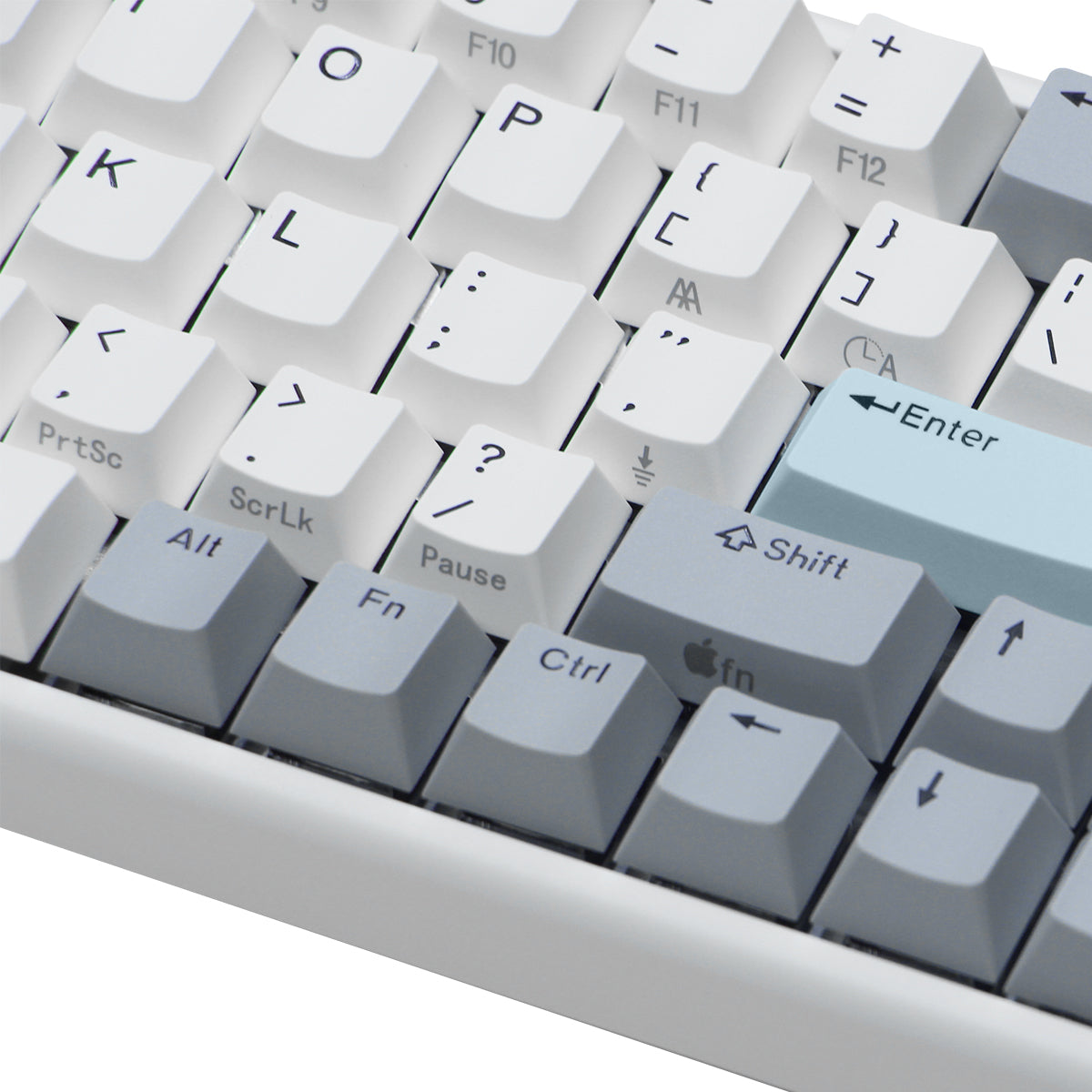 NiZ ATOM68 静電容量無接点キーボード コンパクトサイズ 白い