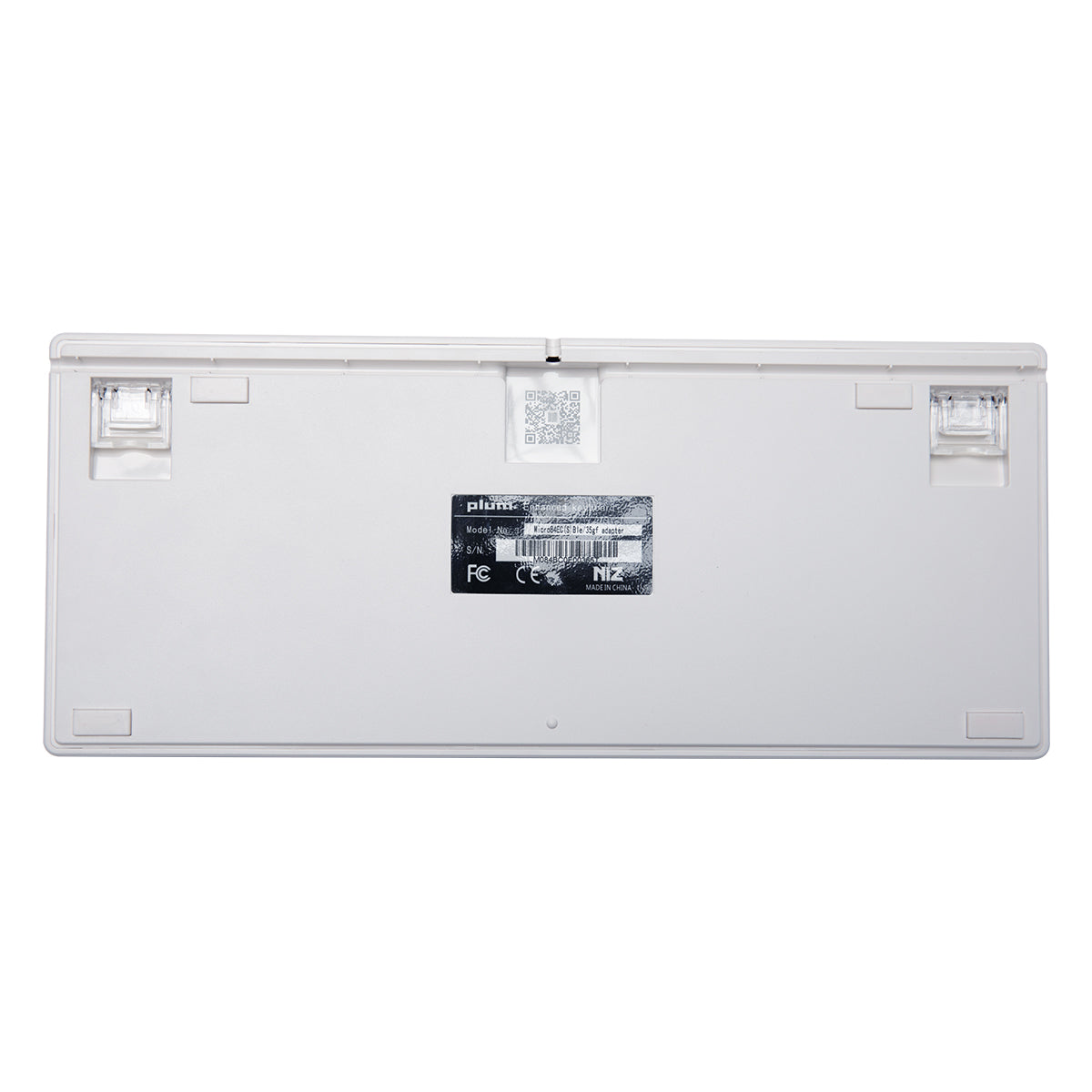 NiZ Micro84 静電容量無接点キーボード 有線・無線 白い