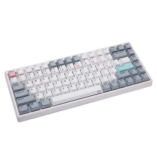 NiZ Mini84 Capacitive Contactless Keyboard Compact Size White