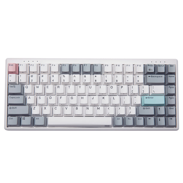 NiZ Mini84 Capacitive Contactless Keyboard Compact Size White